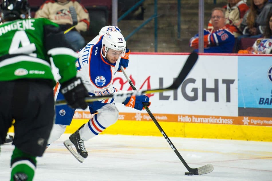 Ty Rattie assigned to Bakersfield Condors