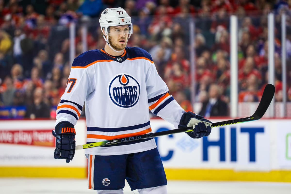 WATCH: Former Oilers defenceman Oscar Klefbom helps rile up the crowd ...