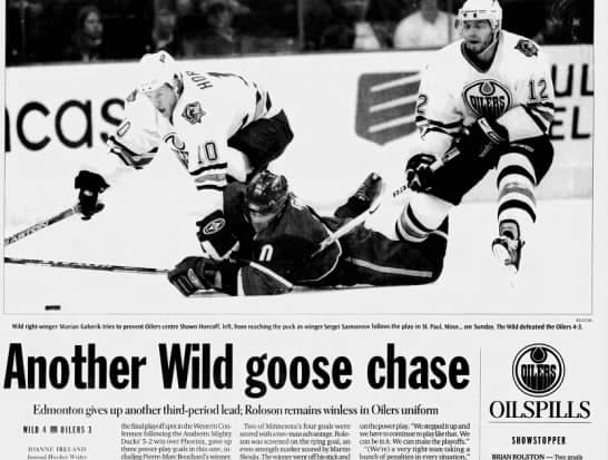 Throwback Thursday: On this day in 2006, Dwayne Roloson remains winless ...