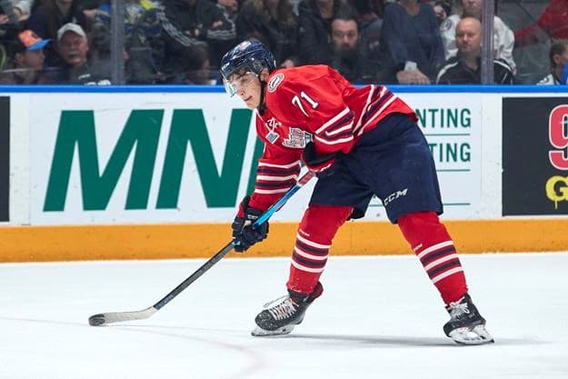 Edmonton Oilers select Tyler Tullio with the 126th overall pick