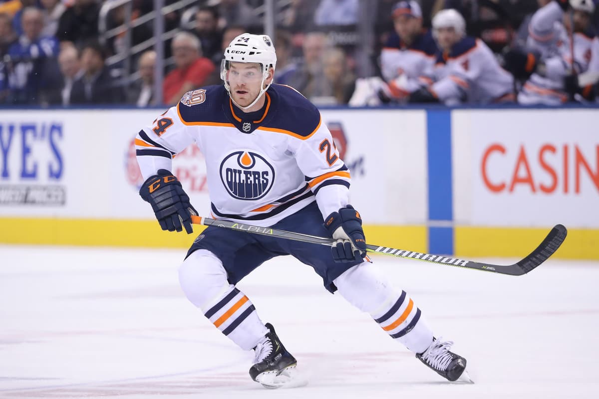 Edmonton Oilers forward Brad Malone plays in 200th NHL game