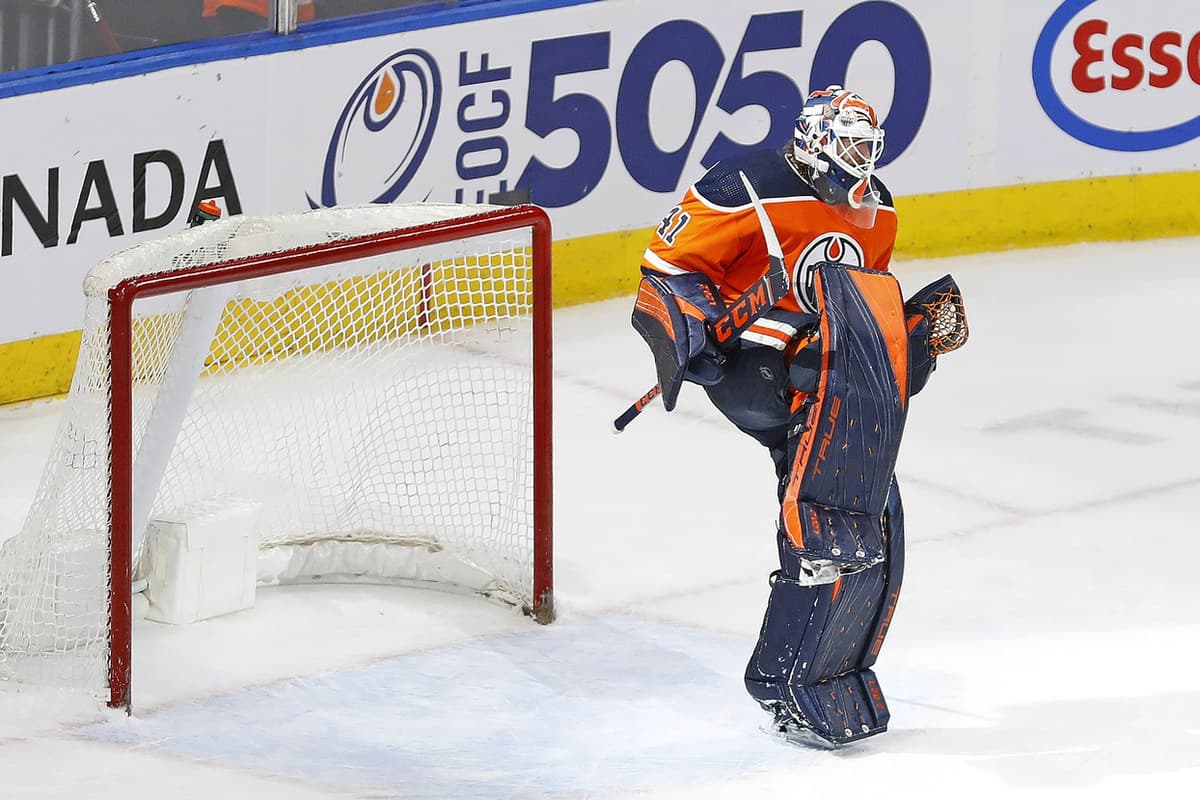 Mike Smith will start in Game 2 for the Edmonton Oilers