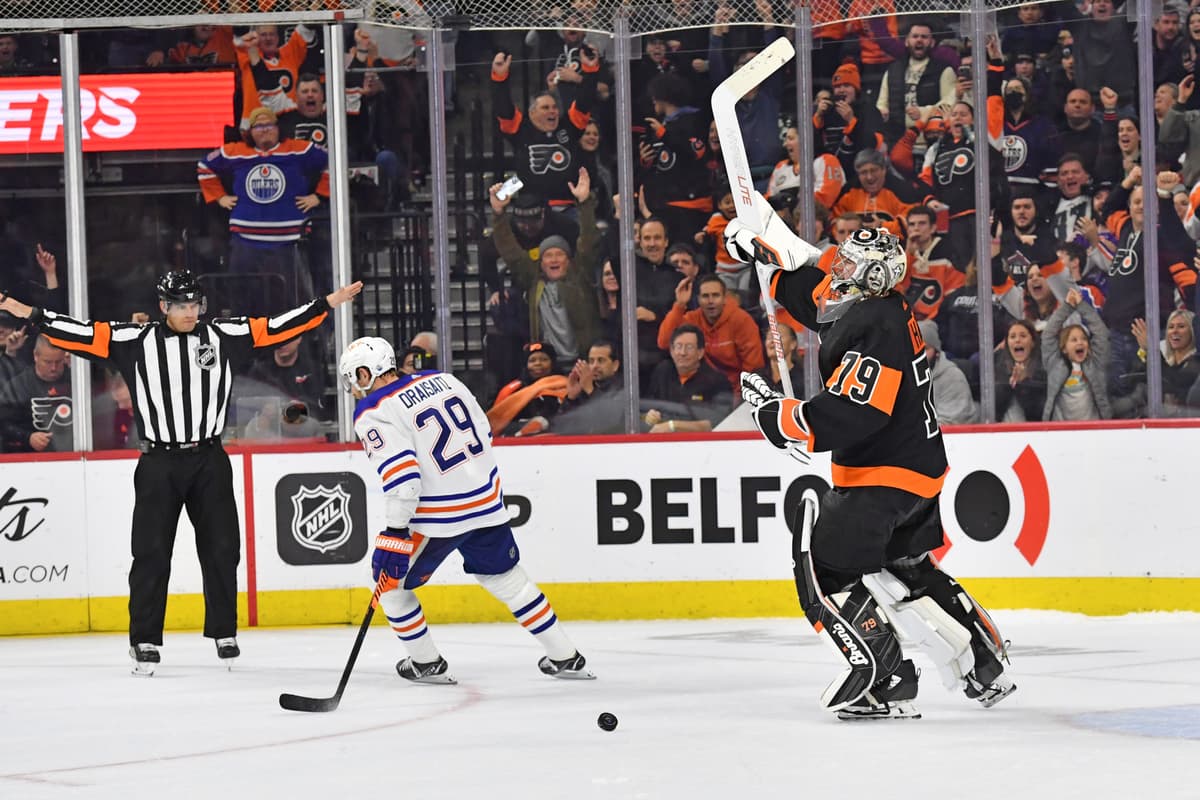Flyers goaltender Carter Hart might be available. Should the Oilers be ...