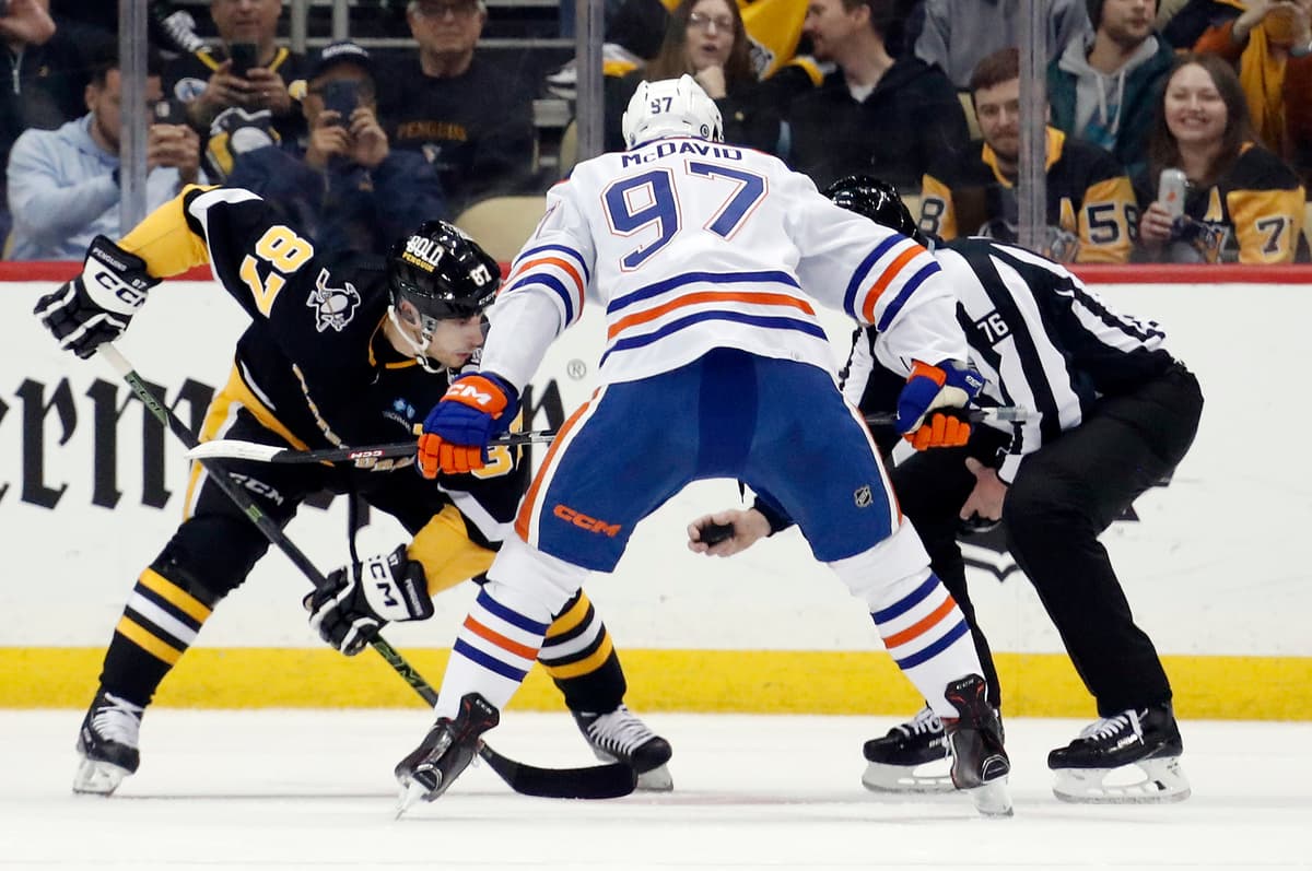 Oilers Vs Penguins