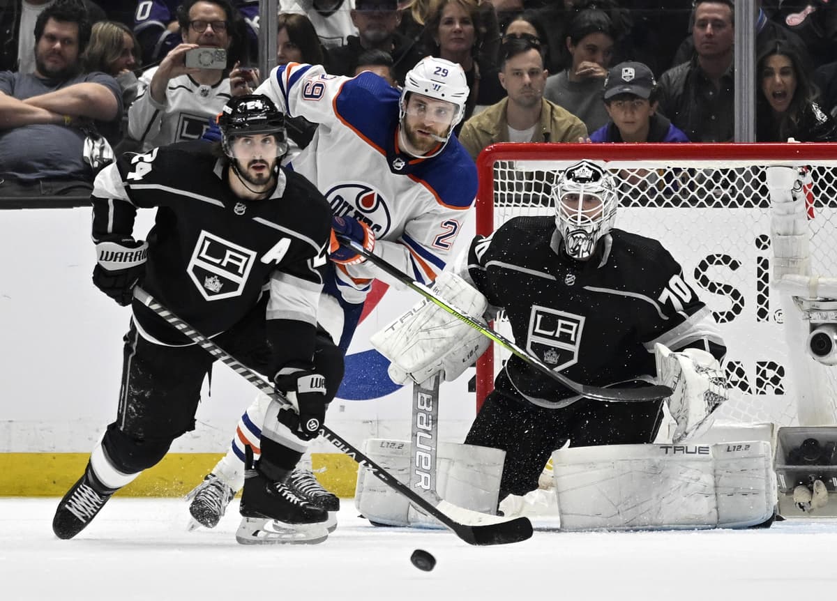 Leon Draisaitl criticizes reffing in series with Kings: “I just don’t ...