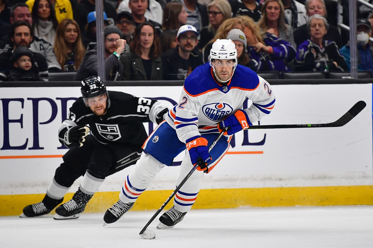 Oilers’ Evan Bouchard can become bigger playoff force by playing beyond ...