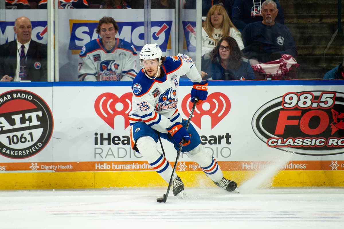 Oilers sign prospect Phil Kemp to two-year, two-way contract extension