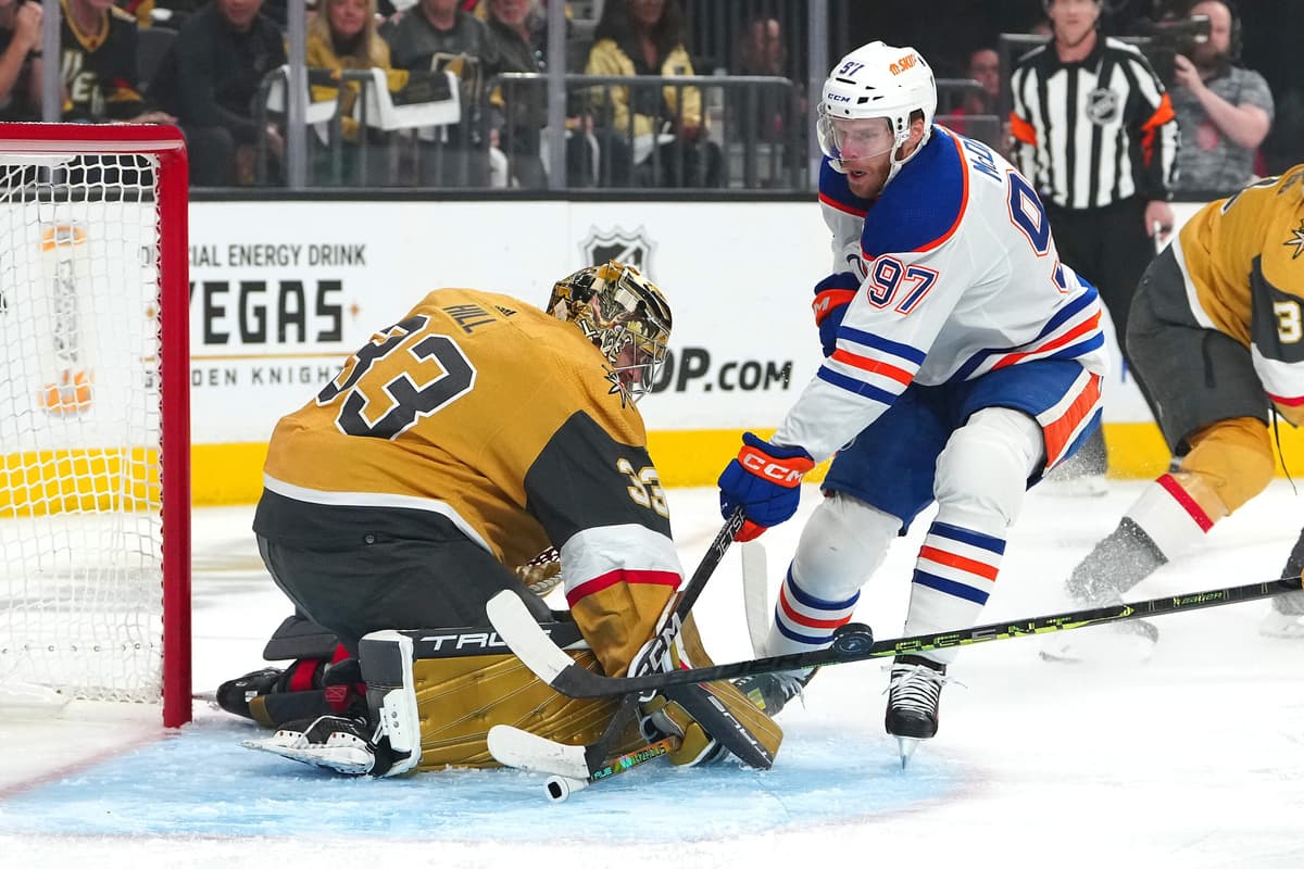 Connor McDavid returns from injury Wednesday against Golden Knights ...