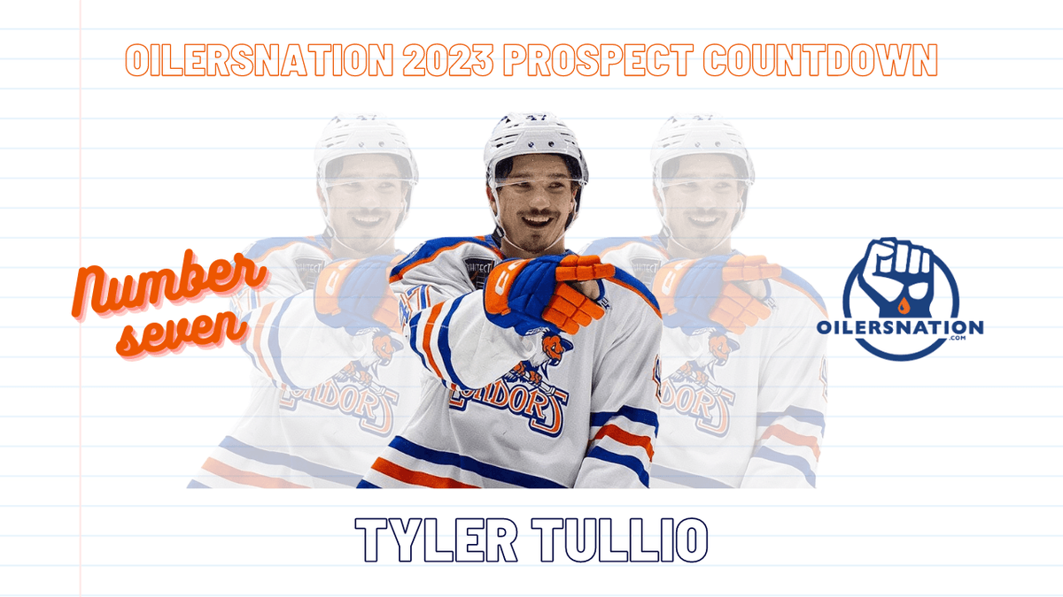 Edmonton Oilers Prospect Countdown #7: Tyler Tullio