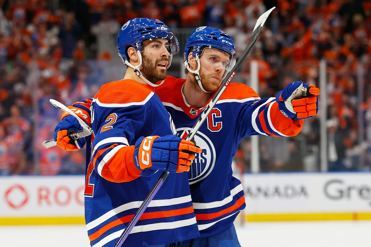 In a full season on Edmonton’s top power-play unit, how much could Evan ...