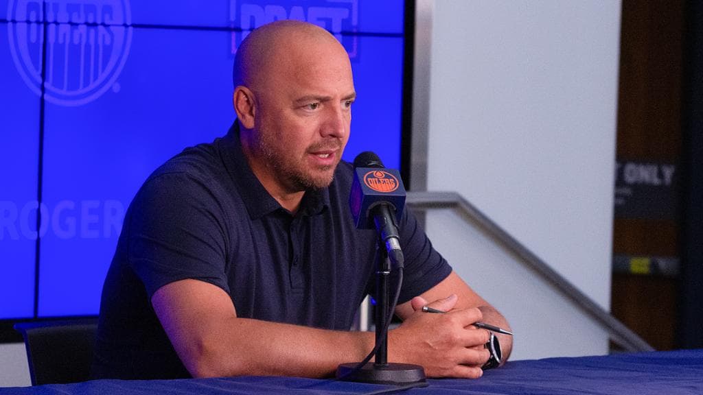 Edmonton Oilers and Director of Amateur Scouting Tyler Wright have ...