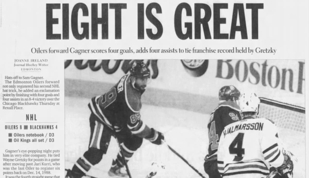 Sam Gagner’s best moments with the Edmonton Oilers