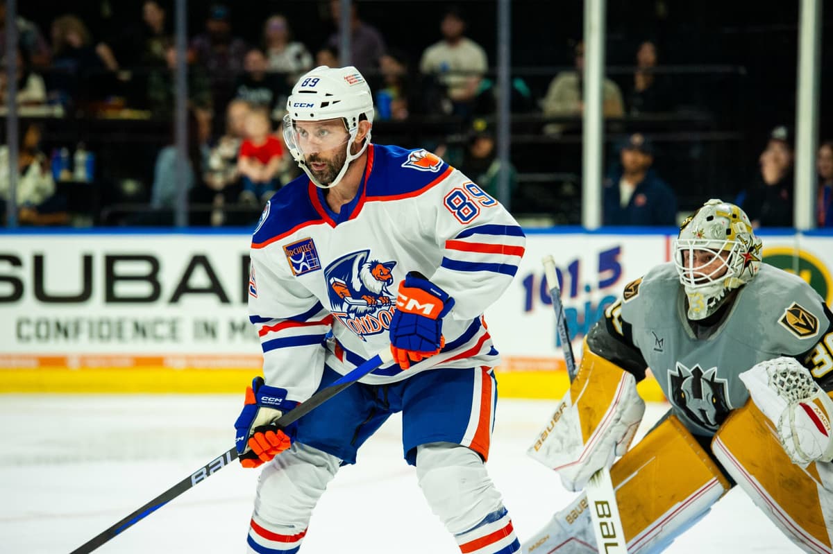 Sam Gagner’s Bakersfield Condors Debut