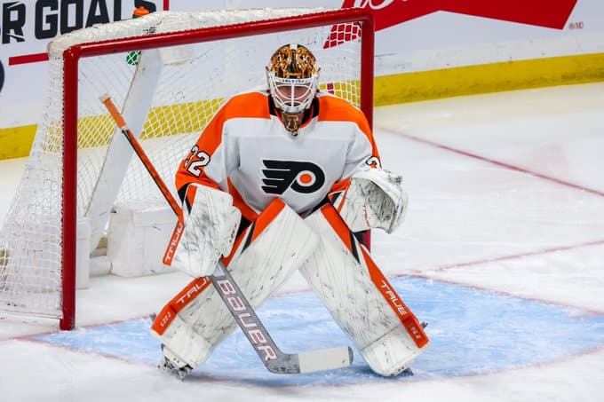 Felix Sandstrom is available if the Oilers want to add goaltending ...