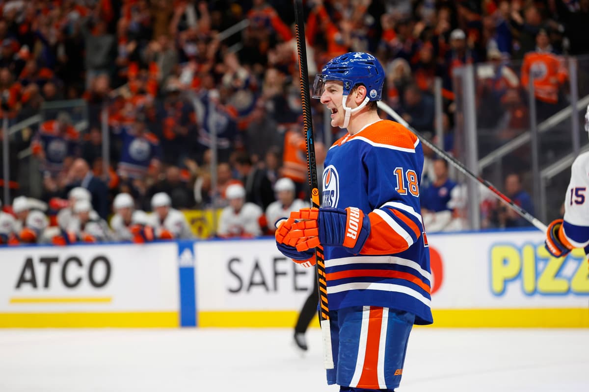 Oilers’ Zach Hyman hits 50-goal mark for first time in career