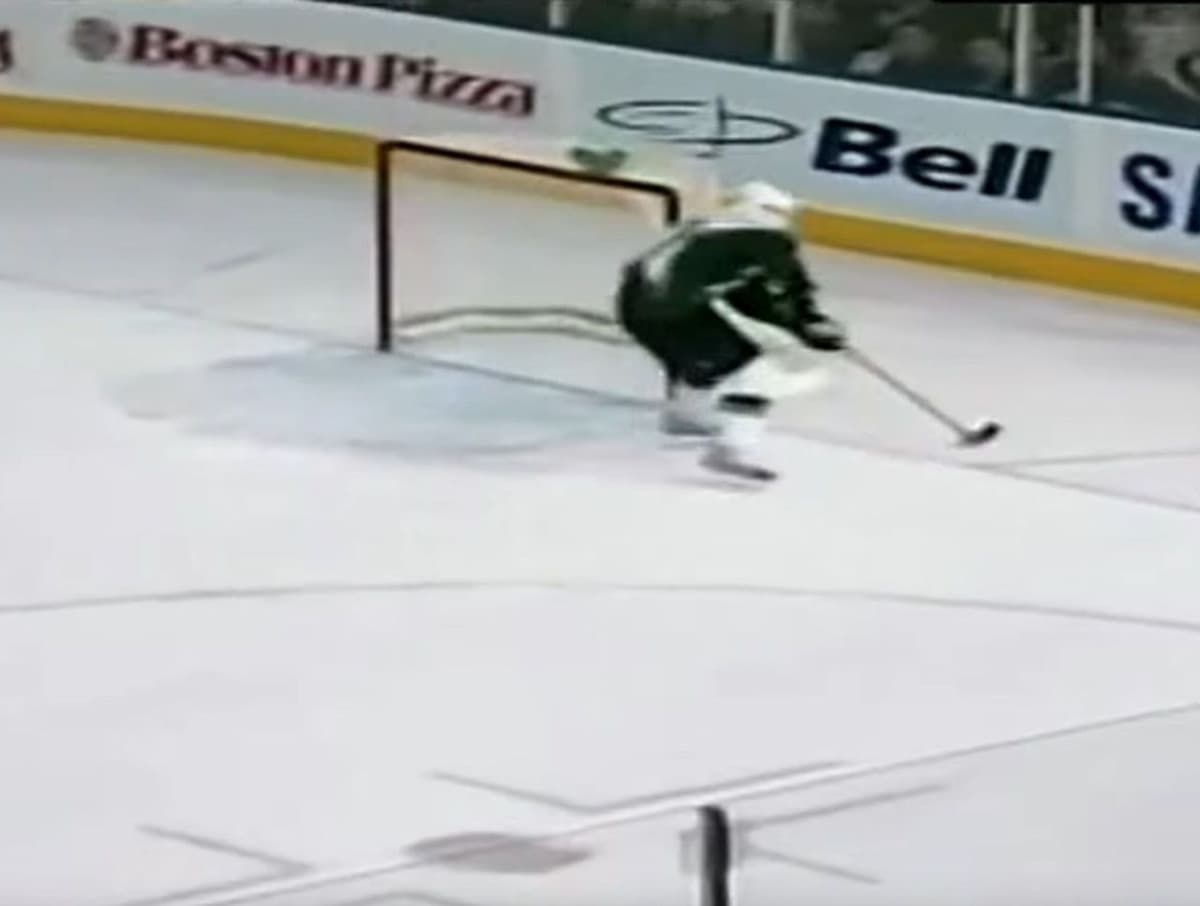 On this day in 2007, Patrik Stefan missed an empty net goal against the ...