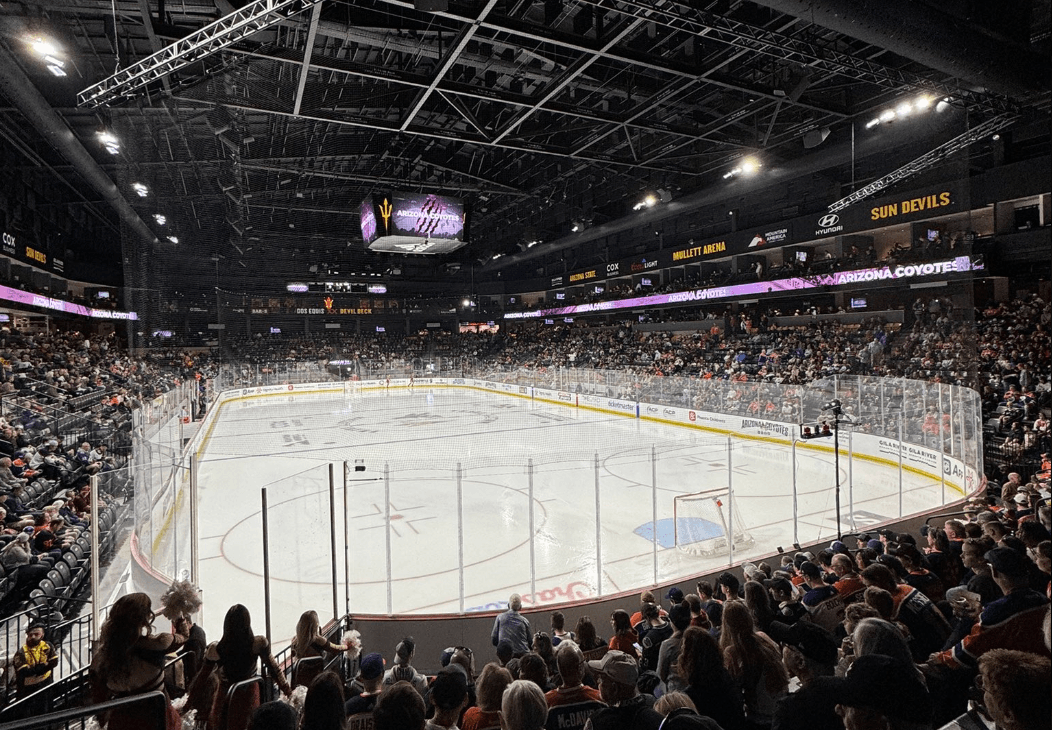 Real Life Podcast: Watching a game at Mullett Arena, Oilers lose to the ...