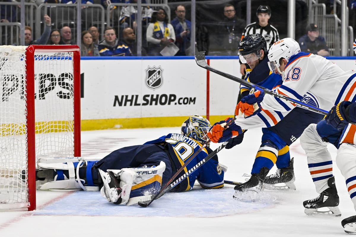 Oilersnation Everyday: A comeback win over the Blues & Colby Cohen ...