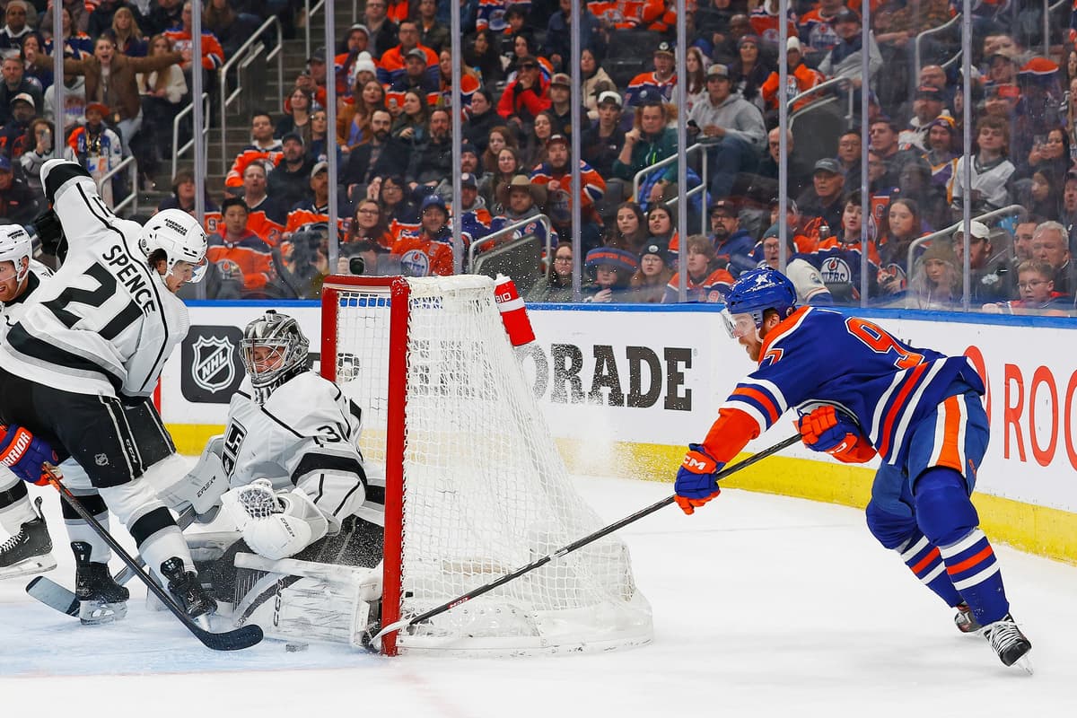 Game Highlights 56.0: Edmonton Oilers beat Los Angeles Kings 4-2