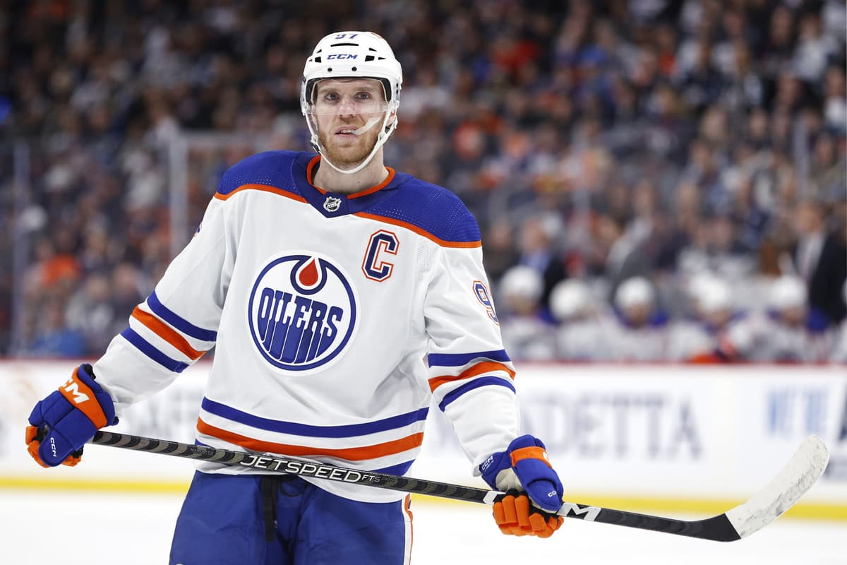 Oilers’ Connor McDavid misses Tuesday practice, as Dylan Holloway ...