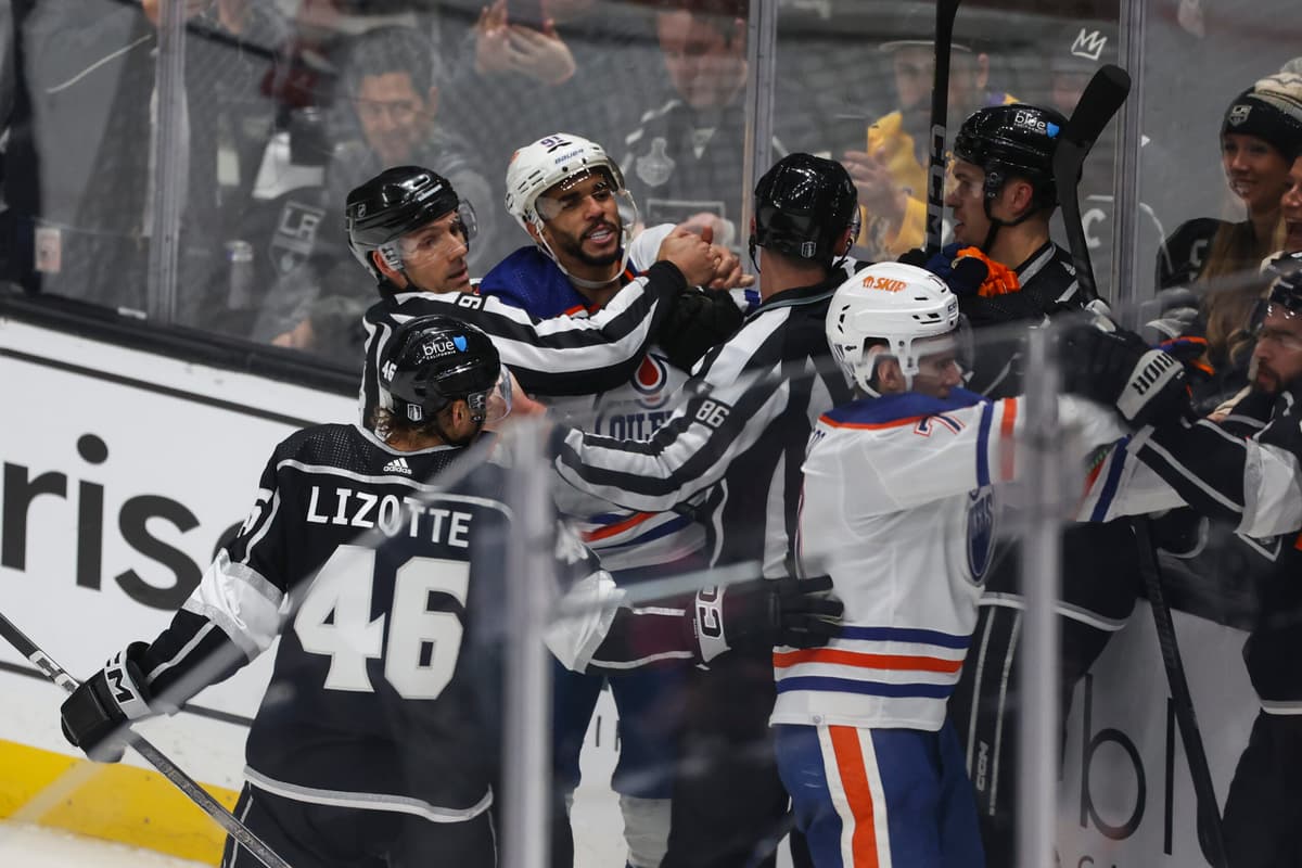 Oilers’ first-round series against Kings officially starts Monday night