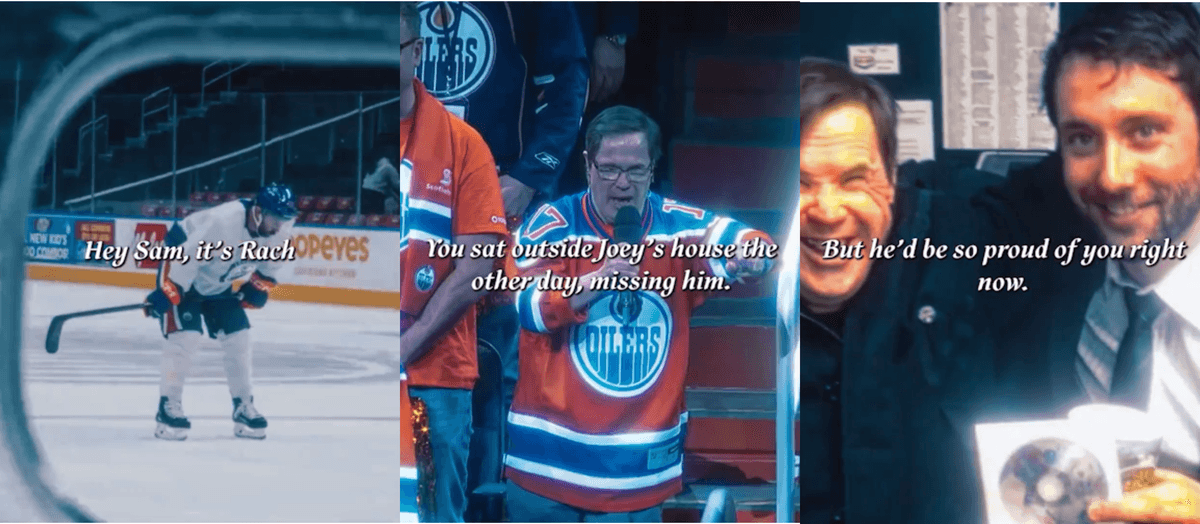 Oilers’ loved ones send video message cheering them on in Stanley Cup Final