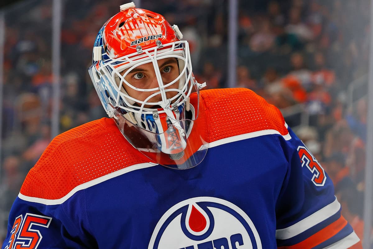 Oilers recall top goalie prospect Olivier Rodrigue from AHL