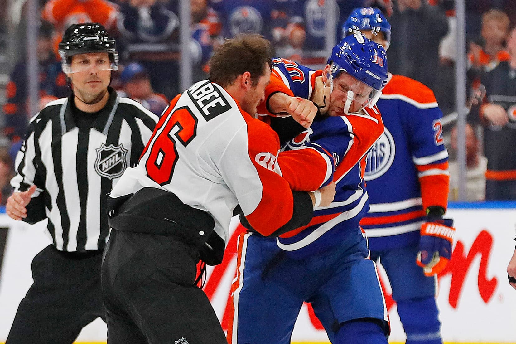 Oilers fans react to Troy Stecher fight: ‘Thank you for doing what ...