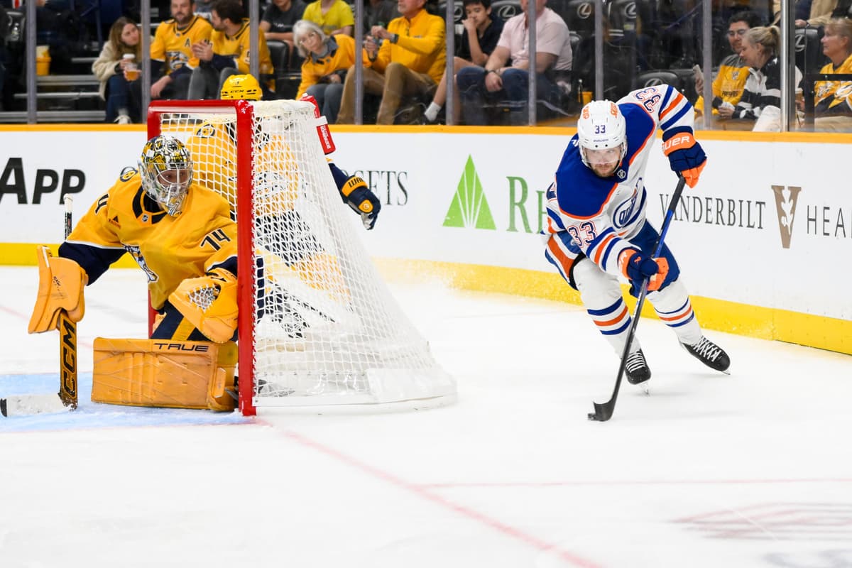 Viktor Arvidsson out, Oilers set to go 11-7 against Predators