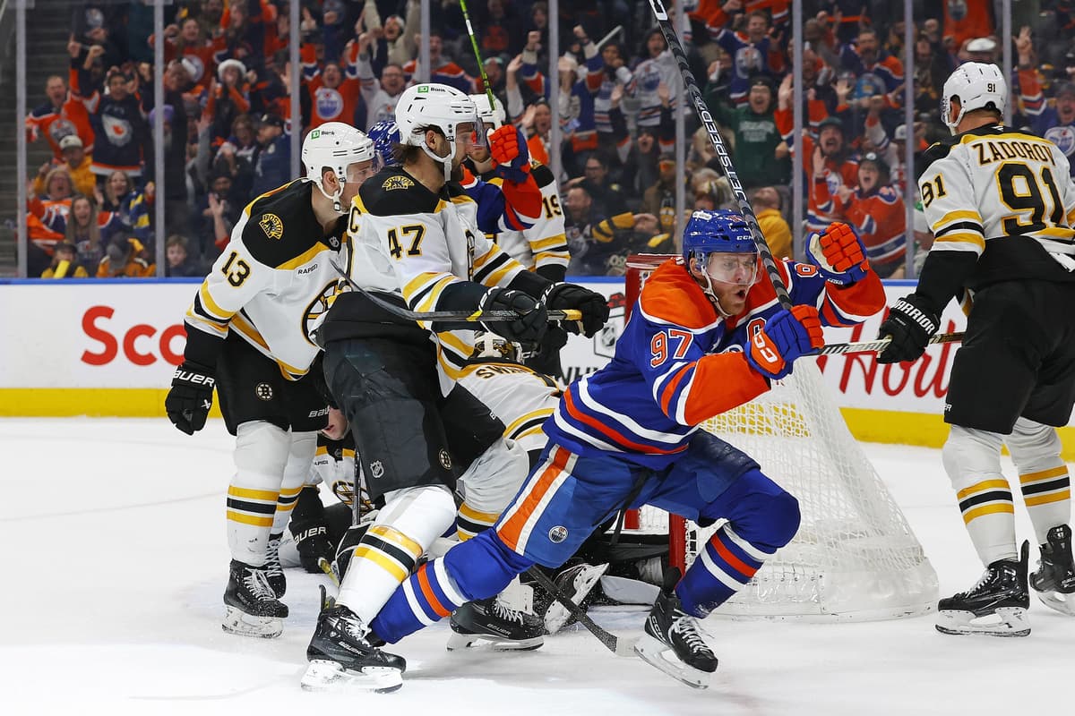 Oilers erase 2-0 first-period hole and beat Bruins in overtime