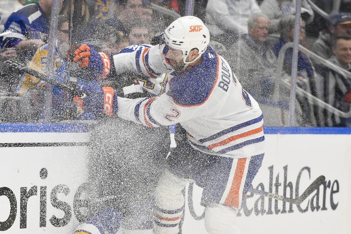 Instant Reaction: Oilers nearly fumble but recover to beat Blues 3-2 in ...