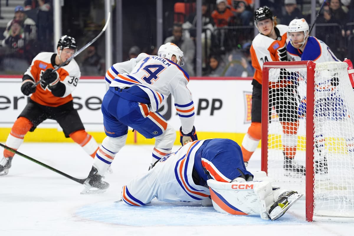 Instant Reaction: Flyers run up the score against Oilers in first game ...