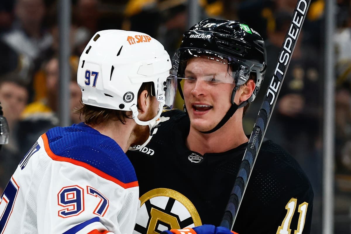 Social media reacts to Oilers’ trade with Bruins for Frederic and Jones