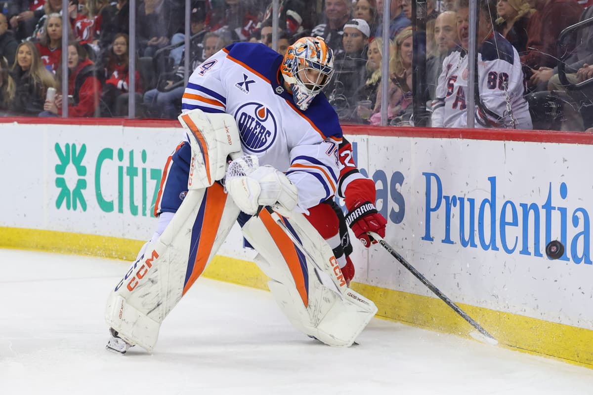 Oilers’ Stuart Skinner returns to practice, could play for the Oilers ...