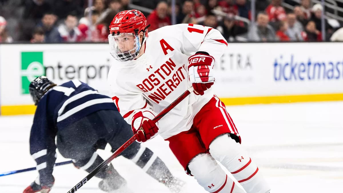 Report: Oilers set to sign NCAA free agent forward Quinn Hutson to two ...