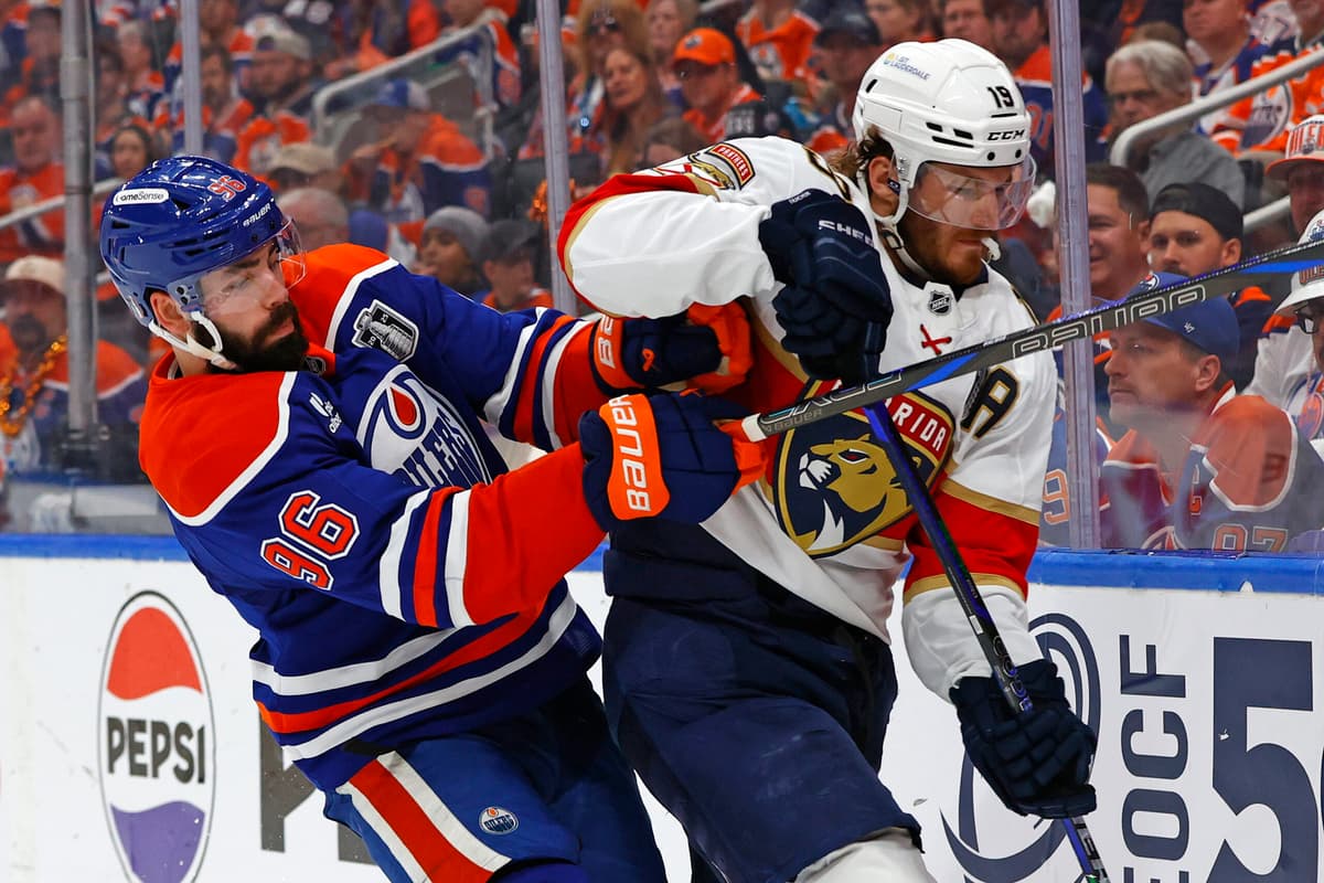 Oilers’ Jake Walman fined $10k for roughing Tkachuk, spraying water at ...