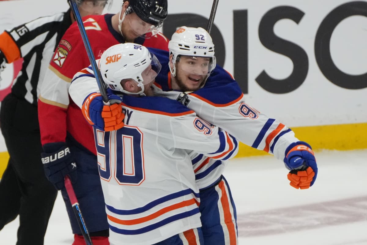 Inside Corey Perry’s first intermission speech that helped push Oilers ...