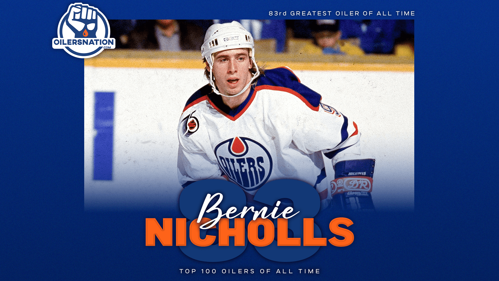 Top 100 Oilers: No. 83 — Bernie Nicholls