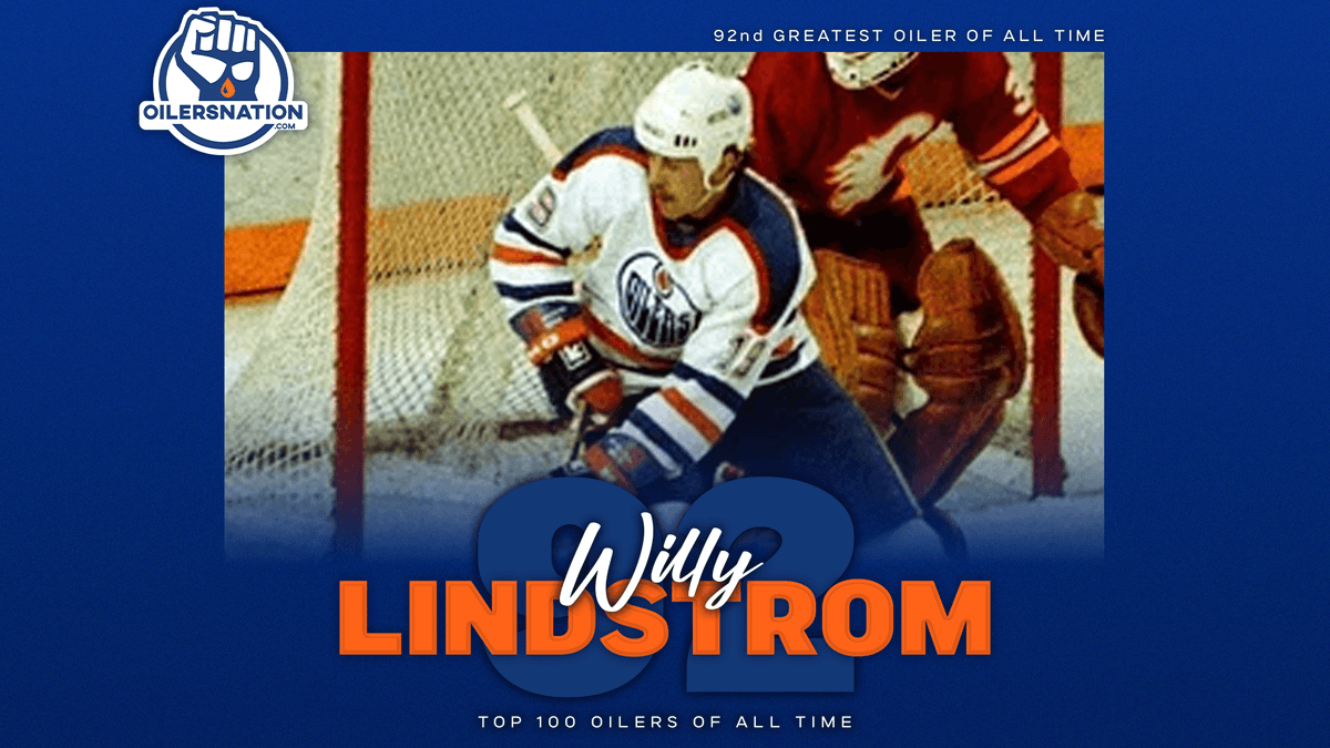 Top 100 Oilers: No. 92 — Willy Lindstrom