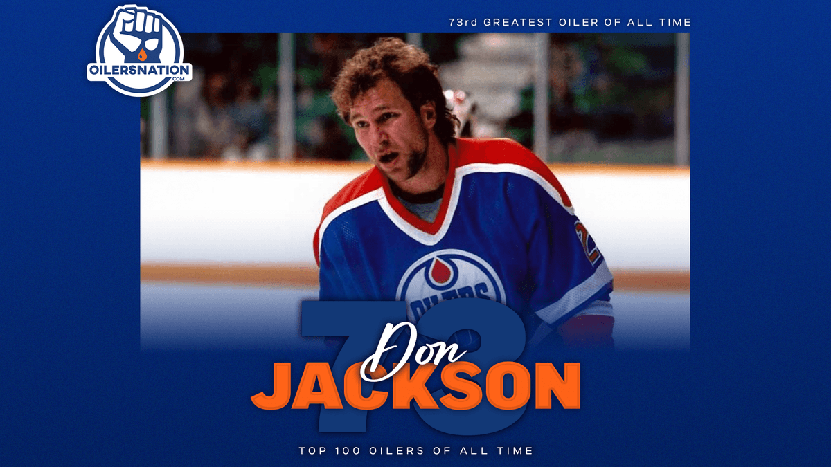 Top 100 Oilers: No. 73 — Don Jackson
