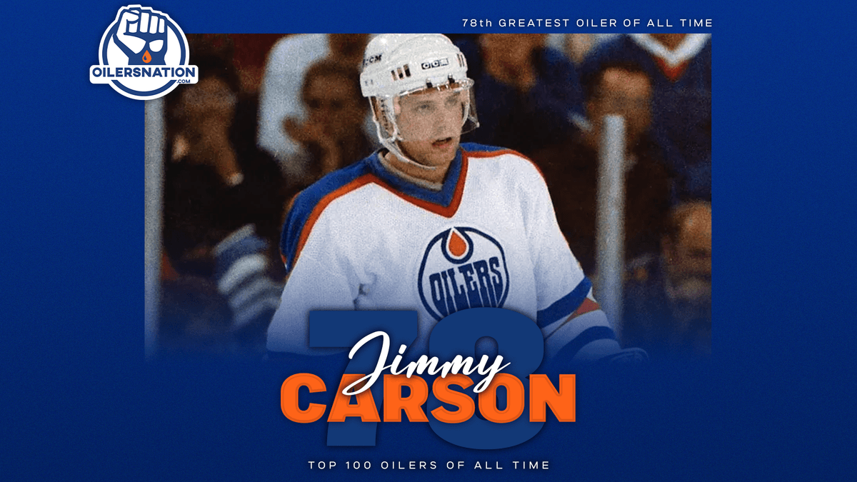 Top 100 Oilers: No. 78 — Jimmy Carson
