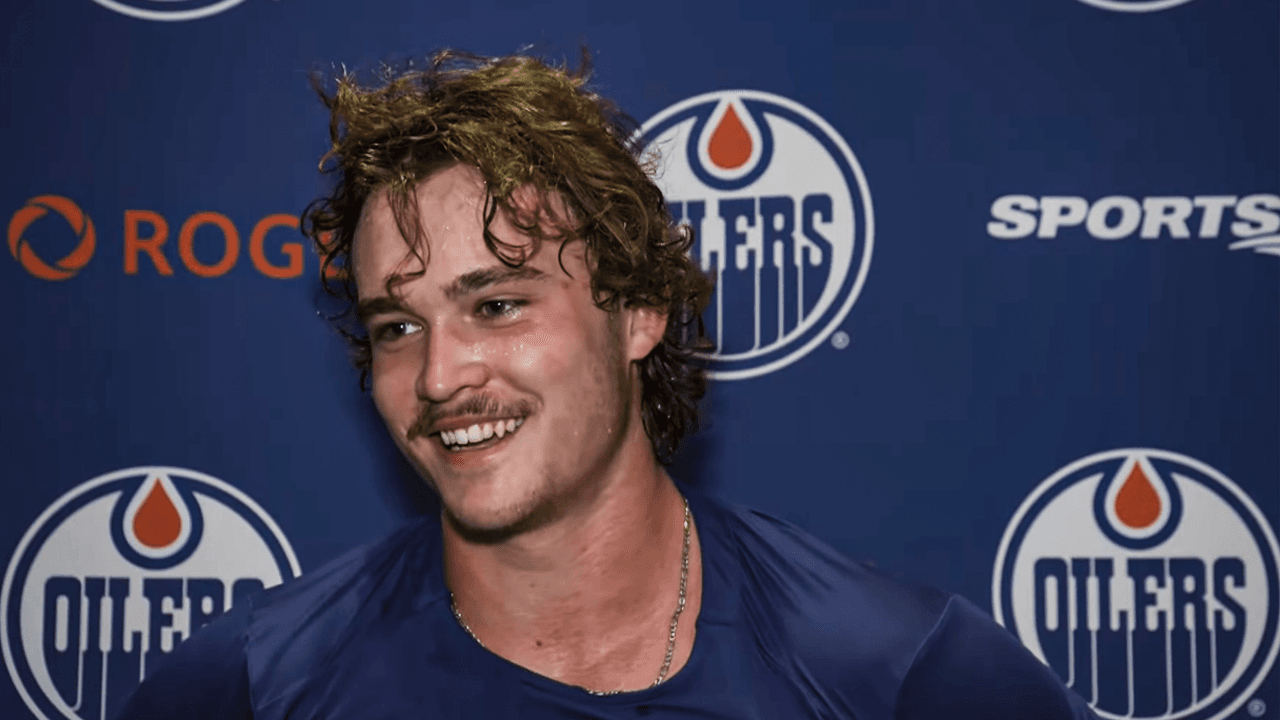 ‘He left a very good impression’: Fans react as Oilers return to game ...