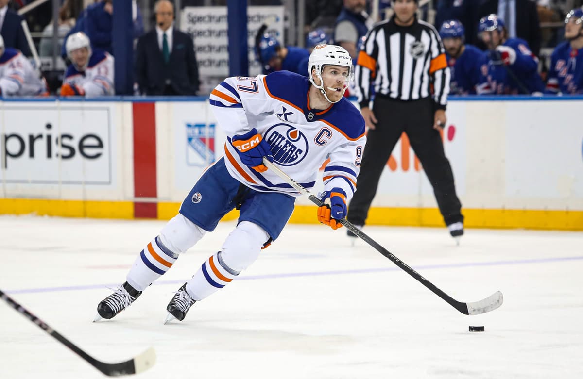 How many goals will Oilers’ Connor McDavid score in 2025-26?