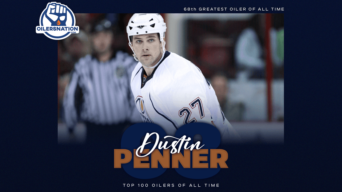 Top 100 Oilers: No. 68 — Dustin Penner