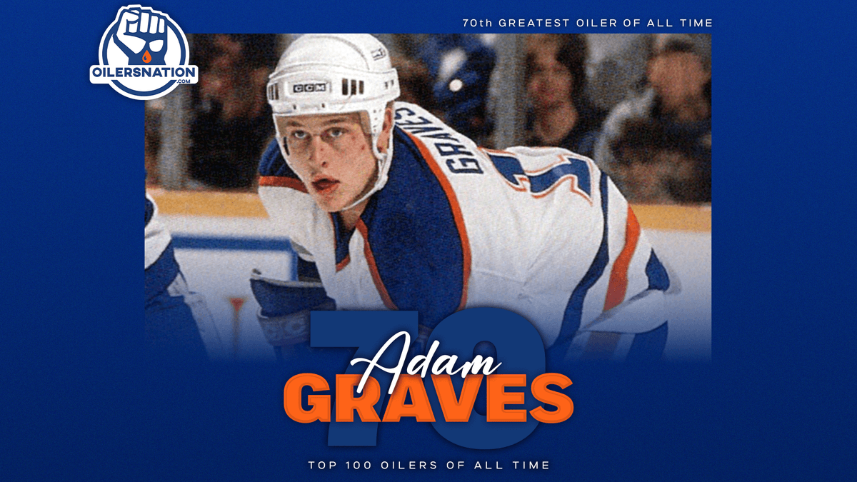 Top 100 Oilers: No. 70 — Adam Graves