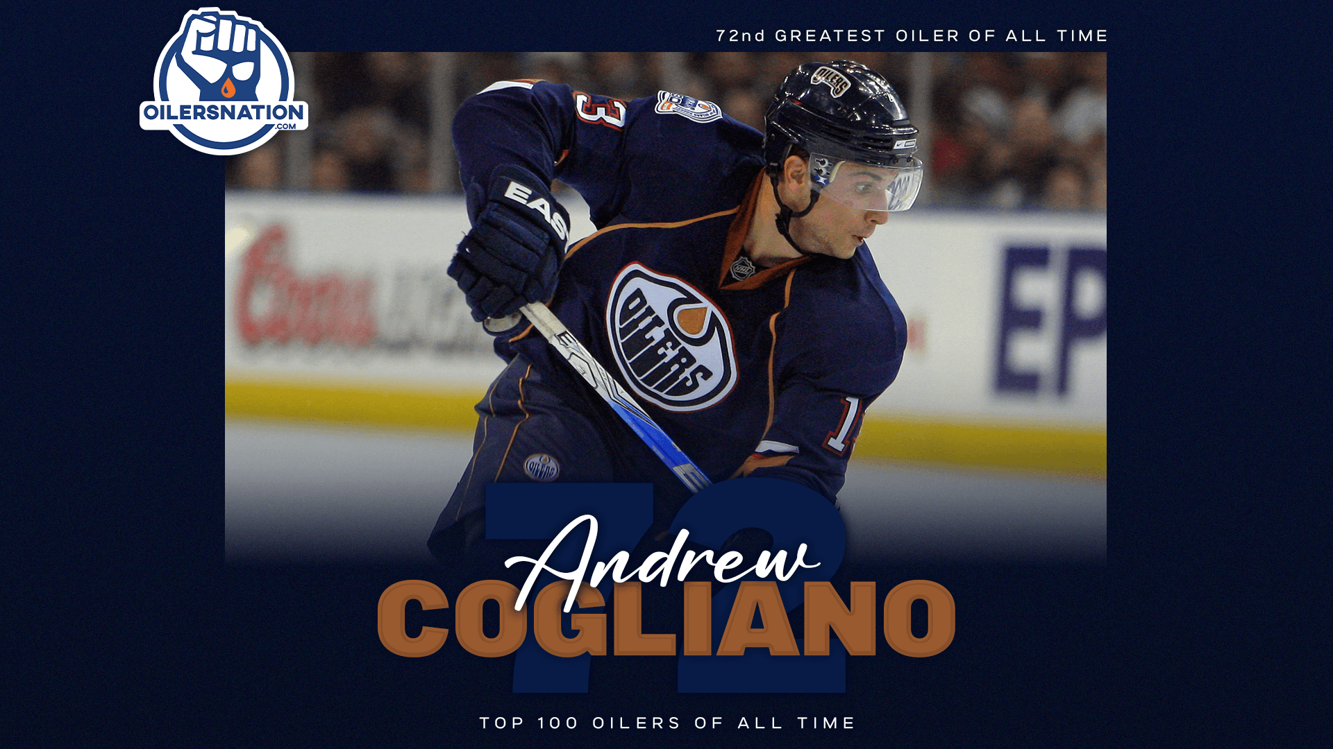 Top 100 Oilers: No. 72 — Andrew Cogliano