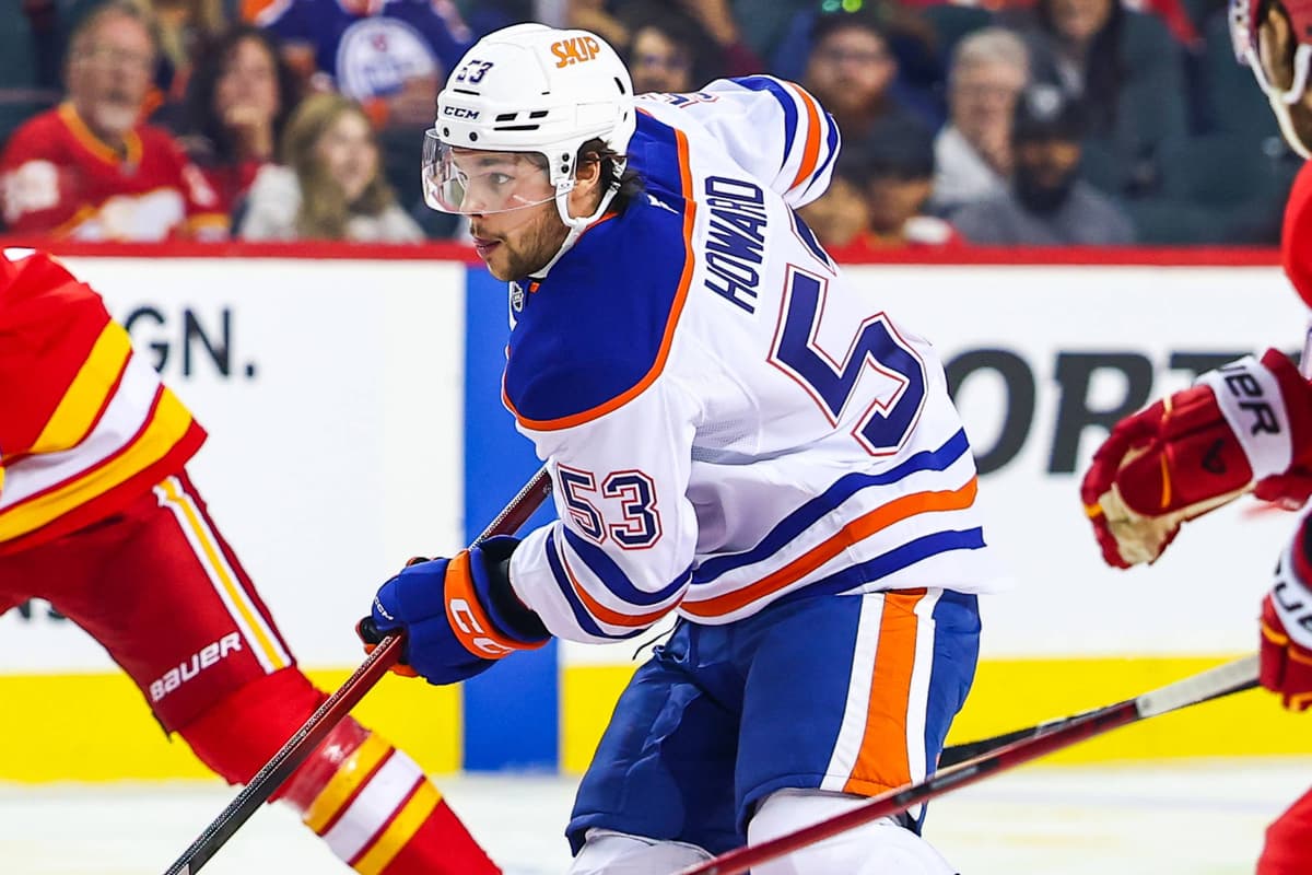 WATCH: Oilers’ Isaac Howard scores first NHL goal