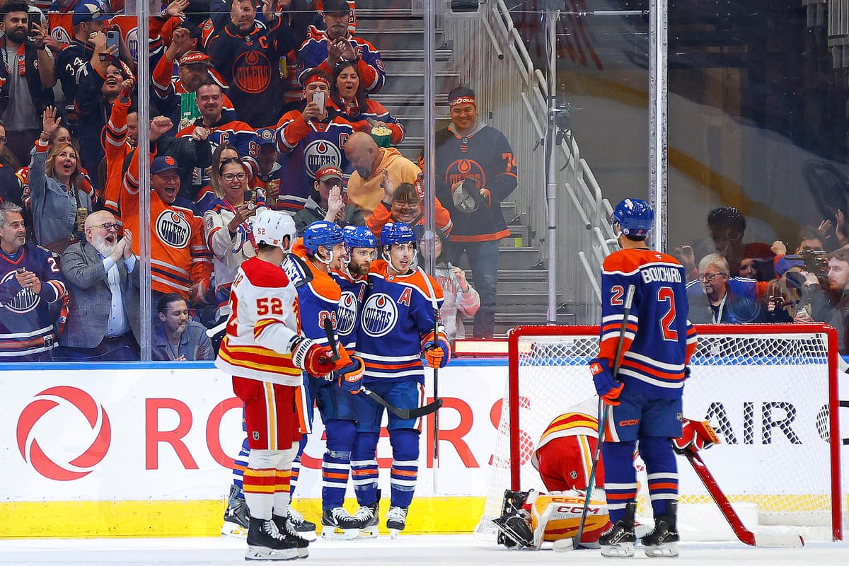 Scenes From Morning Skate: Oilers home record says it all as Flames ...