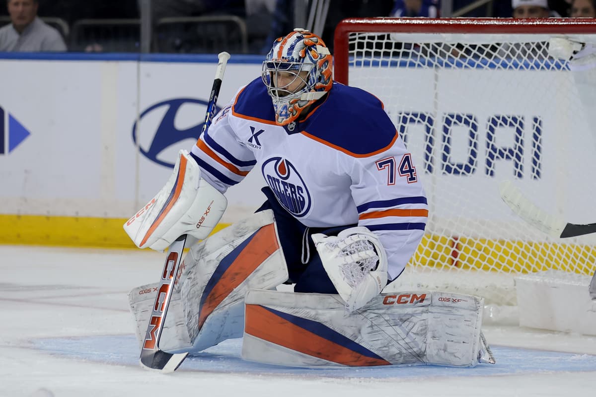 Stuart Skinner was sensational for Oilers in shutout win over New York