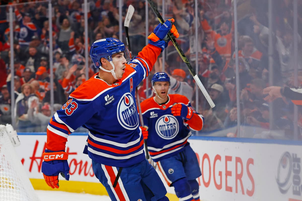 Ryan Nugent-Hopkins centres Oilers’ third line alongside Clattenburg as ...